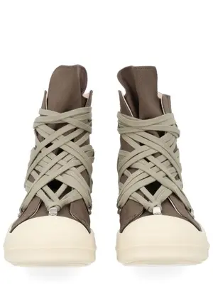 Rick Owens Lace-up High-top Sneakers