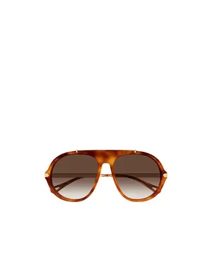 Chloé Eyewear Aviator Sunglasses - Multicolor