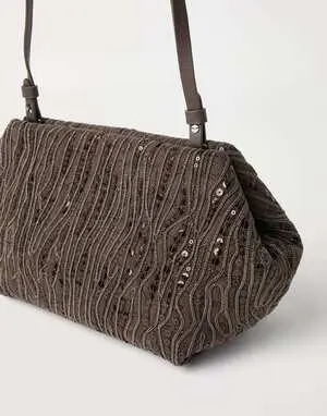 Brunello Cucinelli Embellished Cross Body Bag