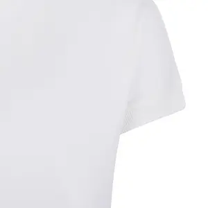Versace Logo Embroidered Stretch T-shirt
