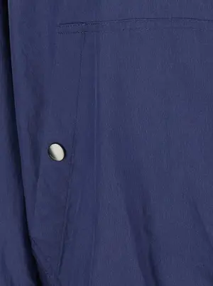 DUNST Zip Hooded Jacket With Cotton-polyester Blend - Blue