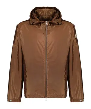 Moncler Remoray Zip-up Hooded Jacket - Brown