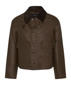 Barbour Spey Slim Waxed Jacket - Beech