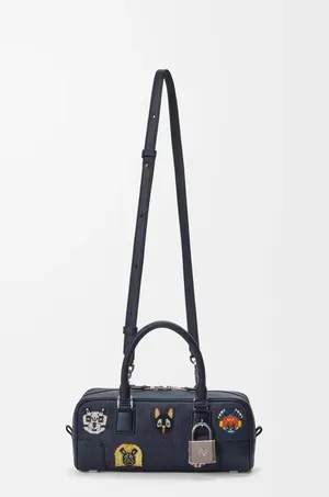 Loewe X Louis Wain Amazona 23 Denim Tote Bag