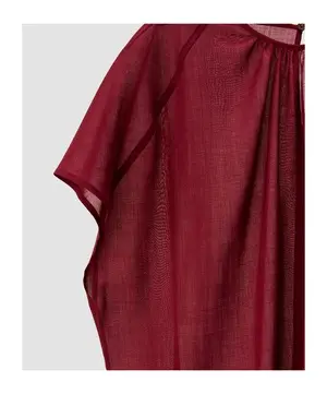 JOSEPH Broca Sheer Fine Wool Blouse
