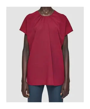 JOSEPH Broca Sheer Fine Wool Blouse