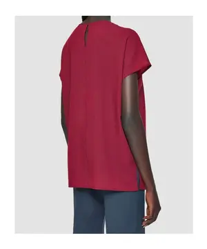 JOSEPH Broca Sheer Fine Wool Blouse