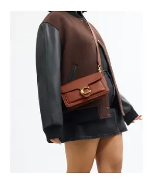 COACH Tabby Leather Shoulder Bag