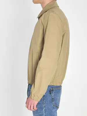 Ami De Coeur Zipped Jacket - Beige