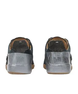 MAISON MARGIELA Replica Sneakers With Lace-up Closure - Black