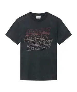 Isabel Marant Étoile Zoeline Crewneck T-shirt - Black
