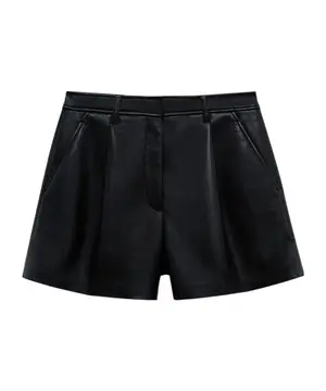 ANINE BING Trent Wide-leg Shorts