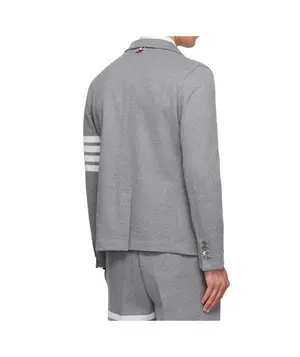 Thom Browne 4-bar Blazer - Medium Gray