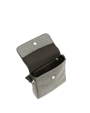 Emporio Armani Logo Print Shoulder Bag
