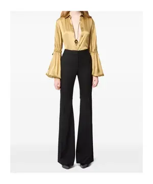 Nina Ricci Bow-detail Flared Trousers
