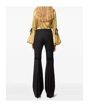 Nina Ricci Bow-detail Flared Trousers