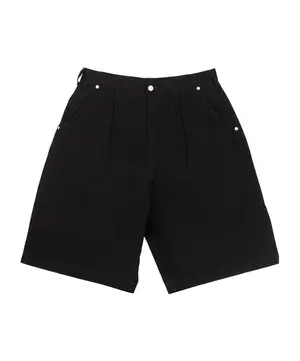 Comme Des Garçons Belt Loop Shorts - Black