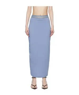 Pushbutton Midi Skirts