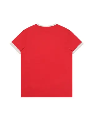 EA7 Letter Printed Round-neck T-shirt