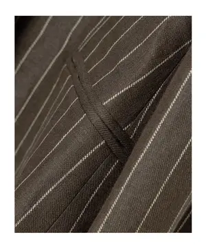 Posse Pinstripe Single-breasted Blazer