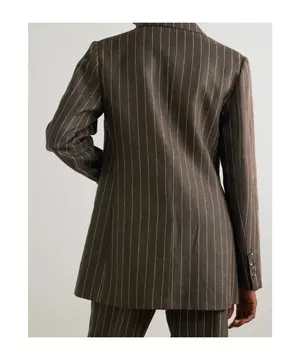 Posse Pinstripe Single-breasted Blazer