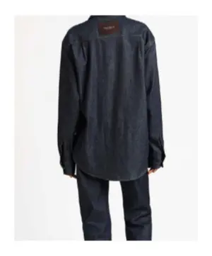 J.W.ANDERSON Oversized Denim Shirt - Indigo
