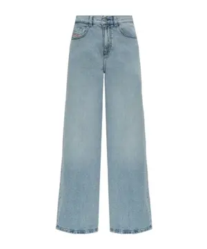 DIESEL® 1978 D-akemi Wide Leg Jeans - Blue
