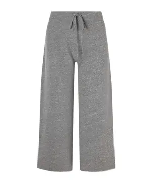 NILI LOTAN Kiki Cropped Jersey Track Pants