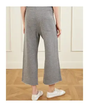 NILI LOTAN Kiki Cropped Jersey Track Pants