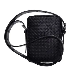 Bottega Veneta Woven Leather Satchel Shoulder Bag