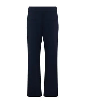 Veronica Beard Button-detail Wide-leg Pants