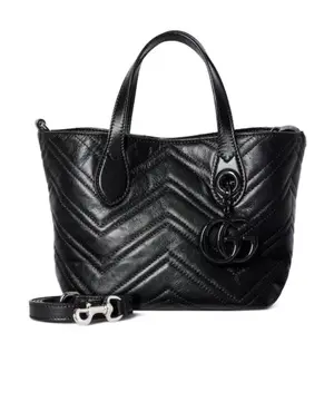 Gucci Gg Marmont Quilted Small Tote Bag