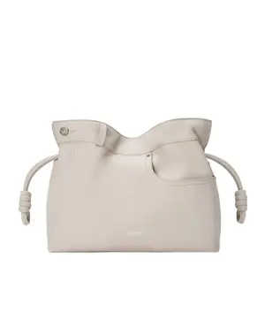 Loewe Flamenco Shoulder Bag - Light Ghost