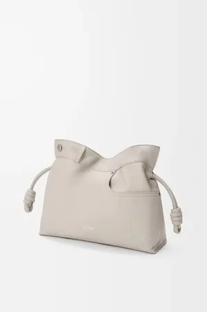 Loewe Flamenco Shoulder Bag - Light Ghost
