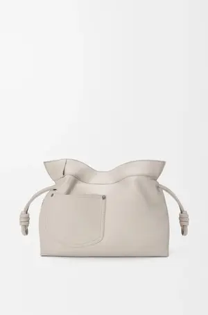 Loewe Flamenco Shoulder Bag - Light Ghost