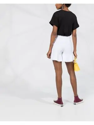 Moschino Ruffled Wrap Shorts