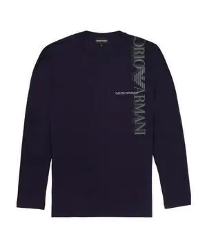 Emporio Armani Logo Long-sleeved T-shirt