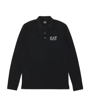 EA7 Logo Printed Polo Shirt