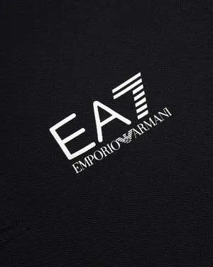 EA7 Logo Printed Polo Shirt