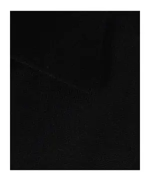 Arch4 V-neck Knit Polo Shirt - Black