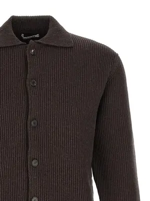Auralee Ultra Fine Knitted Cardigan