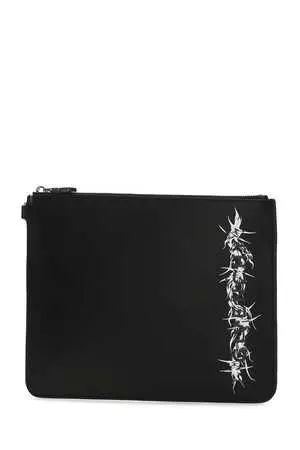 Givenchy Logo Print Pouch Bag
