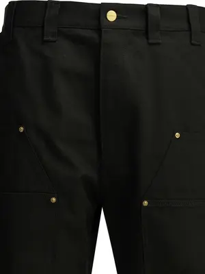Junya Watanabe X Carhartt Wip Wide-fit Work Shorts - Black
