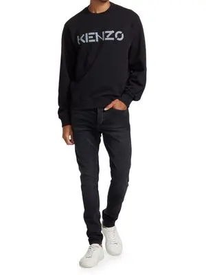 Kenzo Logo-print Cotton Sweatshirt