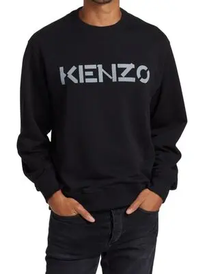 Kenzo Logo-print Cotton Sweatshirt