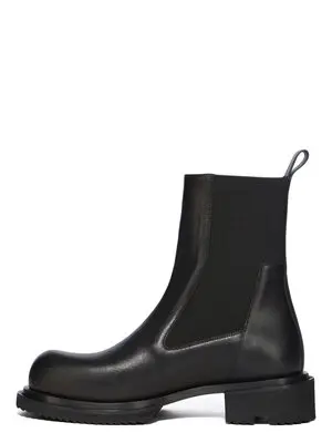 Rick Owens Lug Sole Chelsea Boots - Black