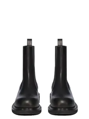 Rick Owens Lug Sole Chelsea Boots - Black