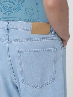 Maison Kitsuné Relaxed Wide-leg Jeans