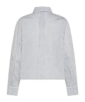 Seventy Ruffled Striped Shirt