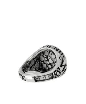 VIVIENNE WESTWOOD Lancelot Chevalier Ring - Antiqueplatinum